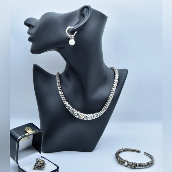 Barbara Bixby | Jewelry | Barbara Bixby Wheat Chain Necklace Sterling ...